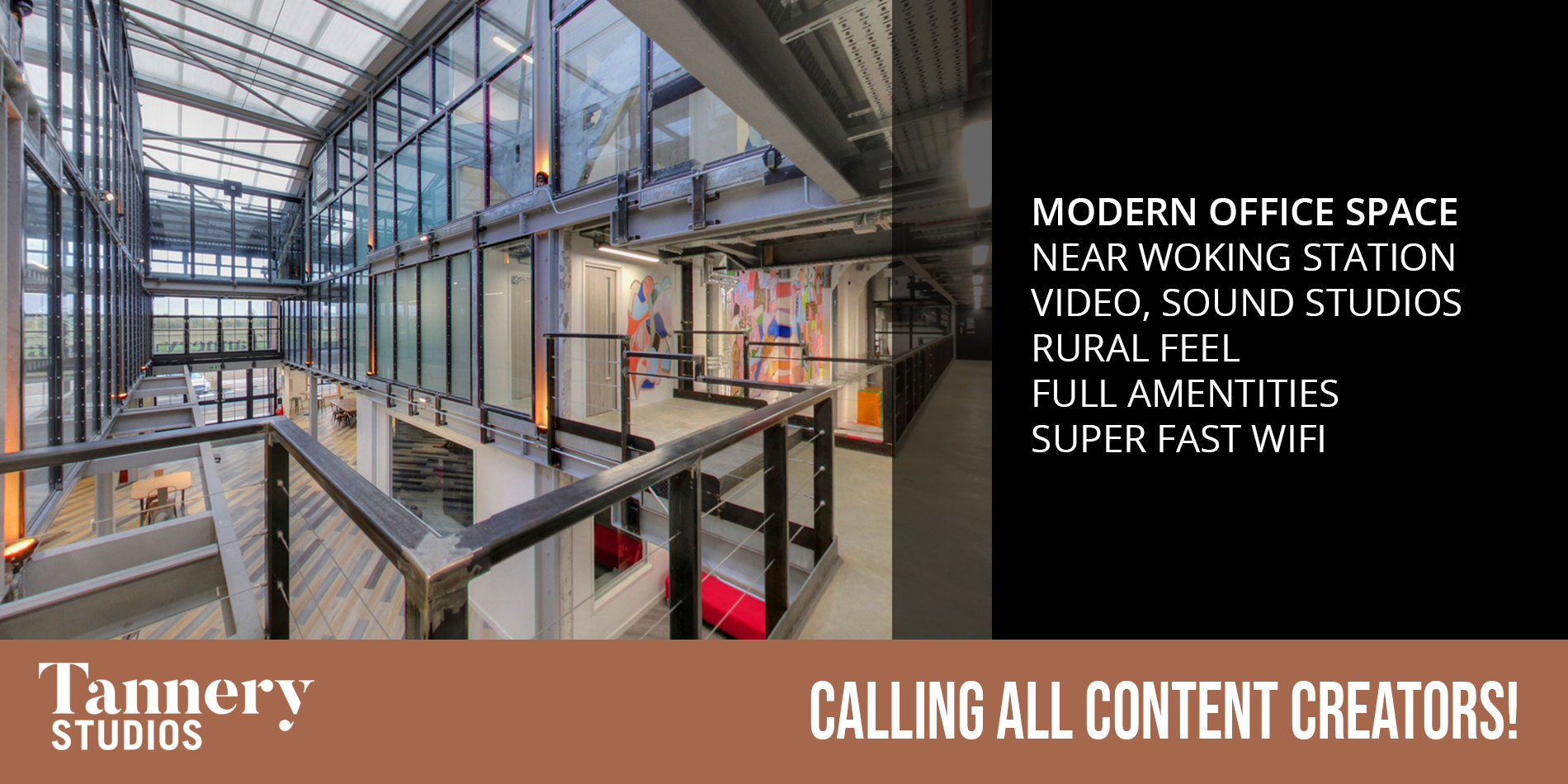 Tannery Studios – Multiple Offices Available - Send Business Centre